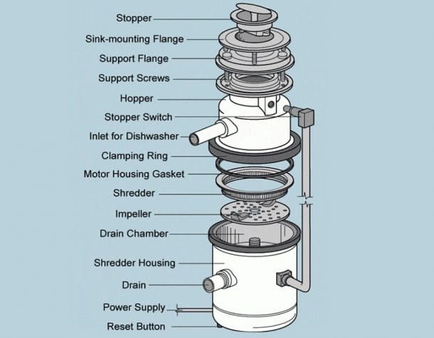 How Does a Garbage Disposal Work? Shown and Explained