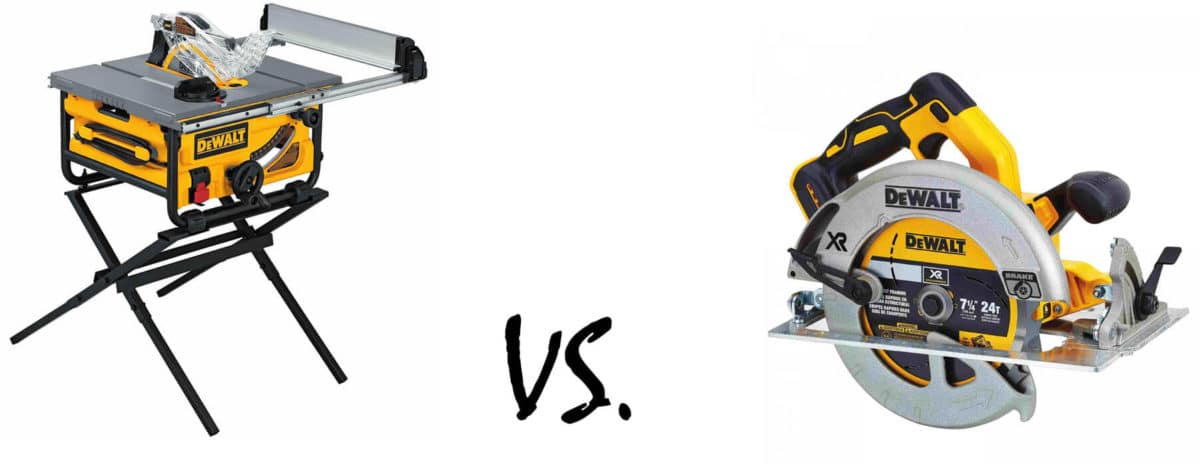 Table Saw vs Circular Saw: Compare and Decide Which One You Need